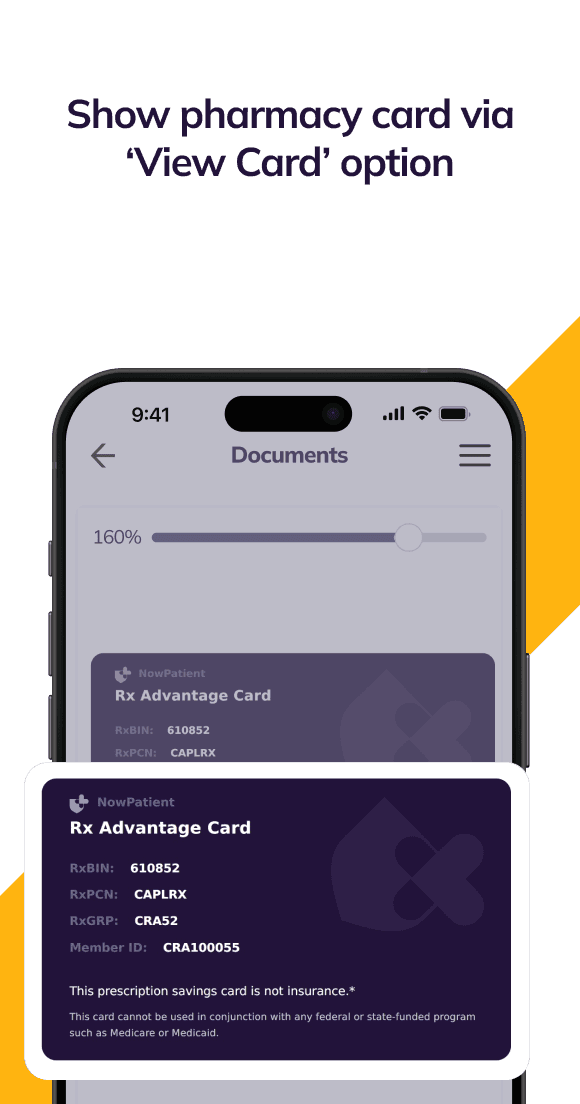 Rx Advantage Card - Save up to 90% on Prescriptions | NowPatient